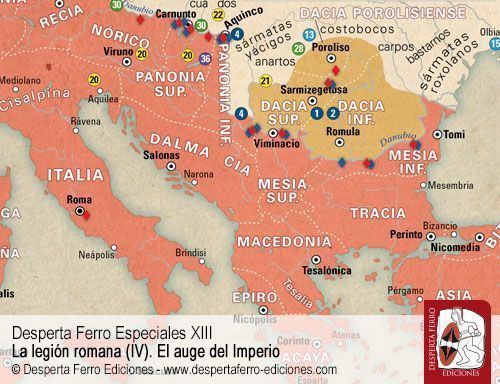 La legión romana en el siglo II d. C., el auge del Imperio - Desperta Ferro